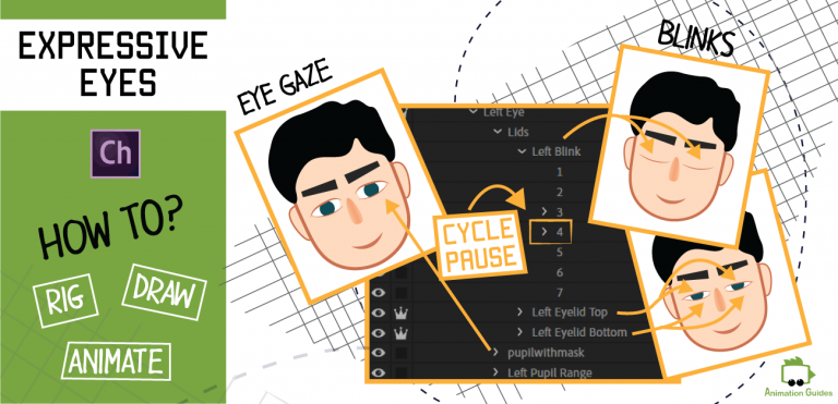 How to Make and Animate Expressive Eyes in Adobe Puppets
