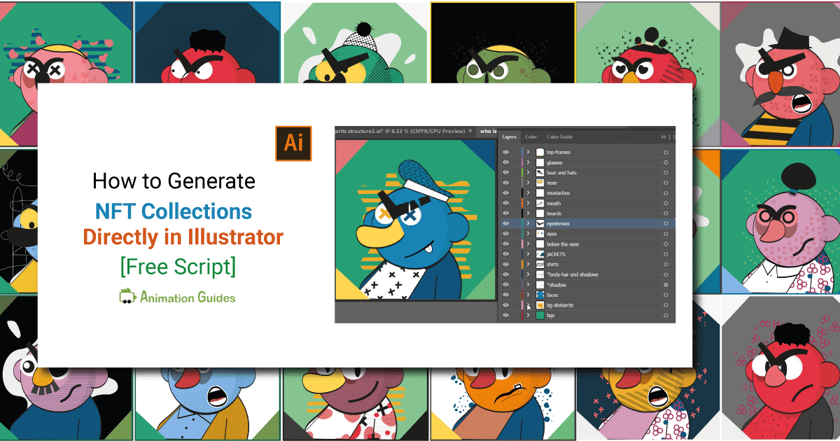 How to Generate NFT Collection in Illustrator [Free Script]