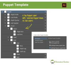 Generate Blank Puppet Template in Illustrator [Free Script]