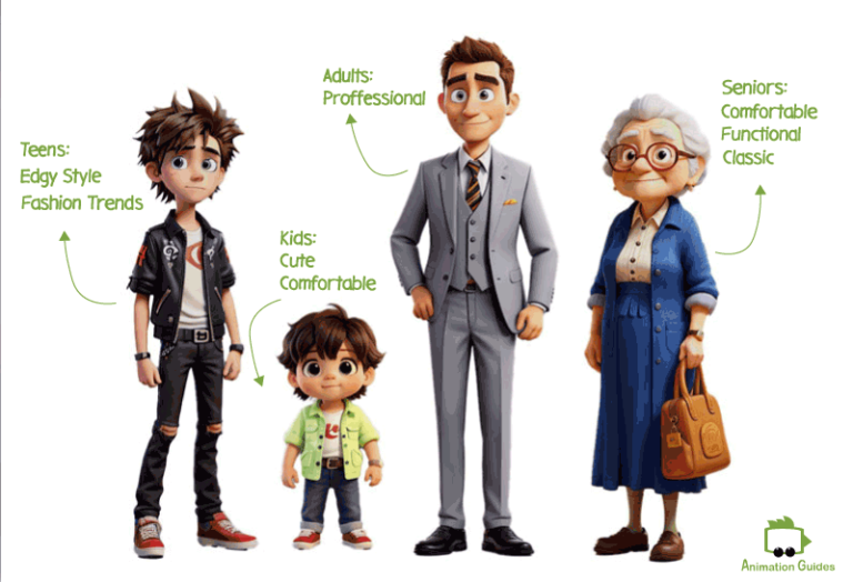 Designing Characters of Different Ages: A Complete Guide