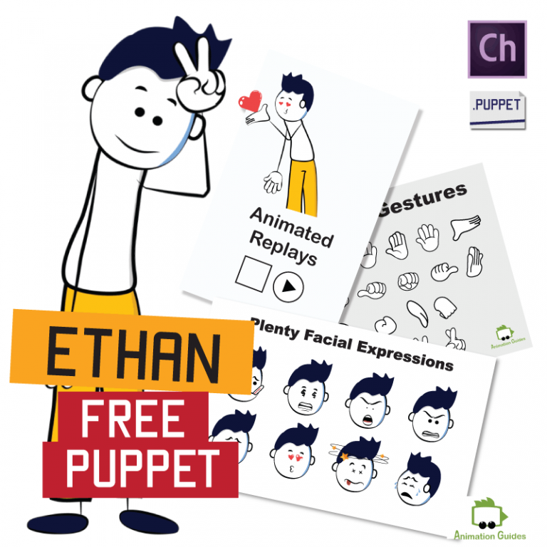 Free Puppets for Adobe Character Animator
