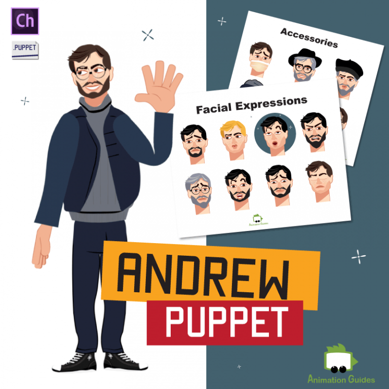 Roger Puppet for Adobe Character Animator