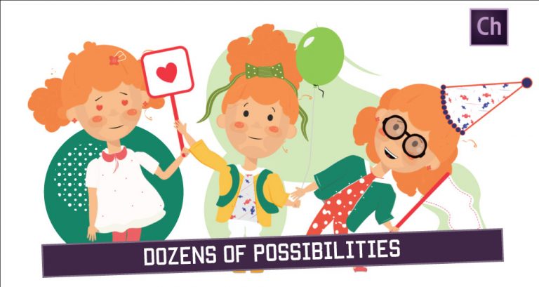 Emma Little Girl Puppet for Adobe Character Animator