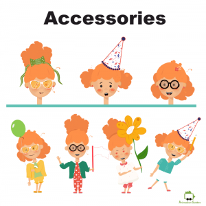 Emma Little Girl Puppet for Adobe Character Animator