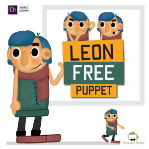 Leon Cartoon Puppet for Adobe Character Animator [Free]