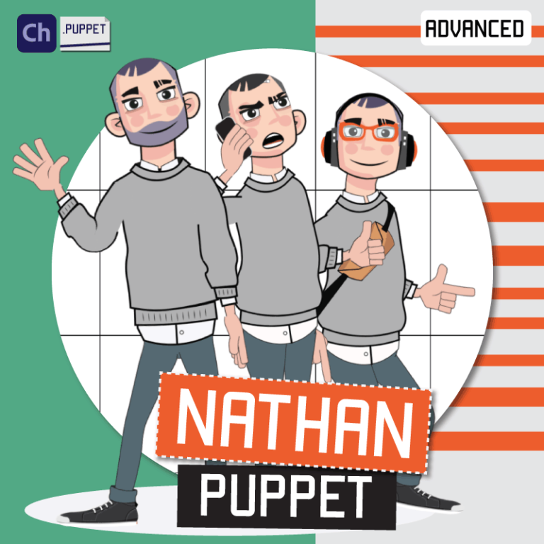 Nathan Male Puppet for Adobe Character Animator [Advanced]