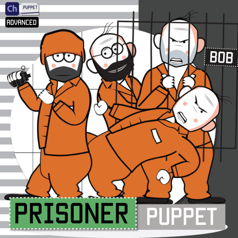 Prisoner Bob - Advanced Cartoon Puppet for Adobe Character Animator